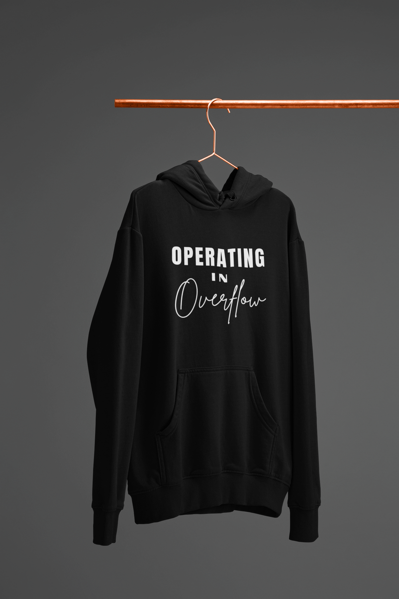 OPERATING IN OVERFLOW HOODIE – Purpose Lane